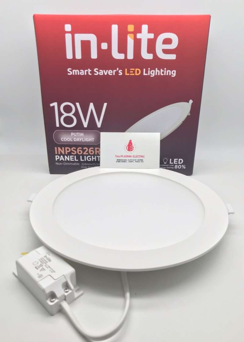 Jual LED PANEL INPS 626R 18W 18 W 18WATT 18 WATT INLITE IN-LITE BULAT ...