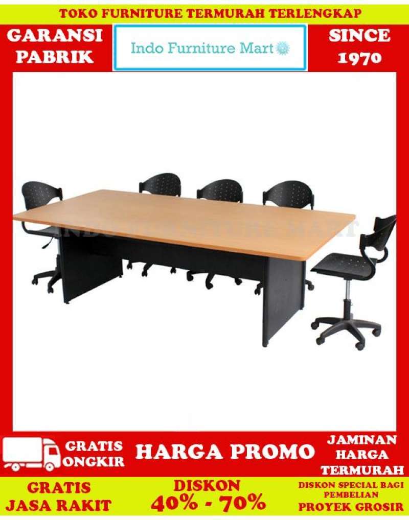 Jual Meja Rapat Ruang Meeting Table Kantor Conference Kotak Lunar Lmk ...
