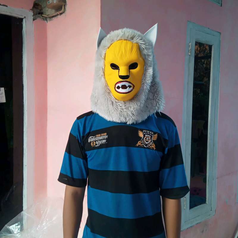 Jual topeng serigala di Seller Toko boneka akmal - Purwasari, Kab ...