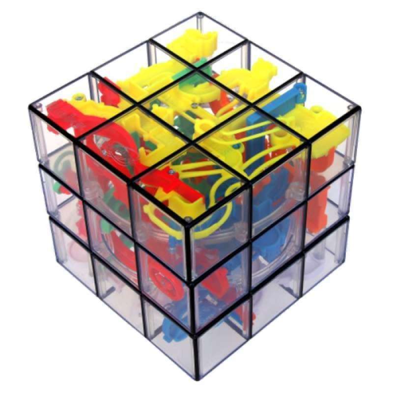 Promo Rubiks Perplexus Fusion 3 X 3 Puzzle Rubik Cube 3x3 Spin Master