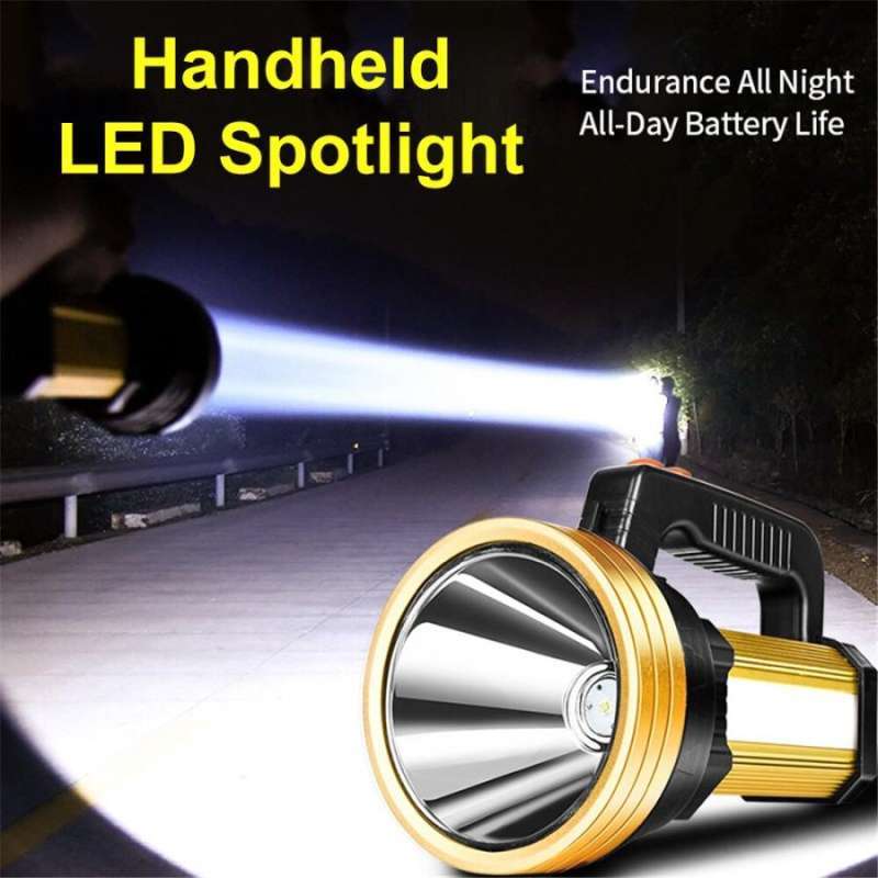 Jual Senter Portabel LED Genggam. Lampu Sorot Bertenaga Tinggi Super ...