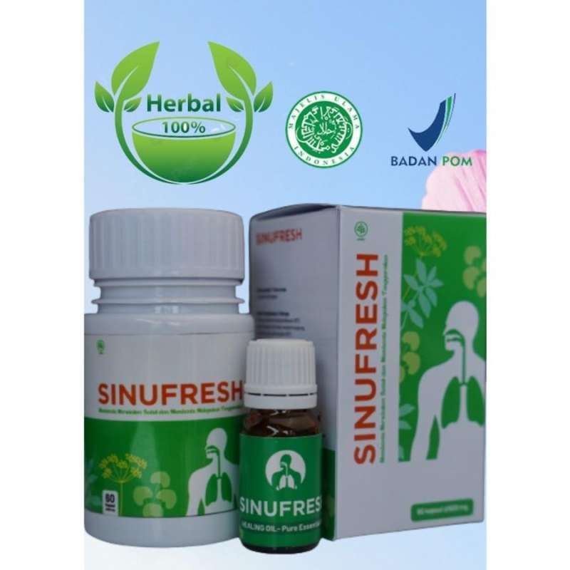 Jual Sinufresh, Obat Asma, Obat Sesak Nafas, Obat Bronkitis Bpom Halal ...