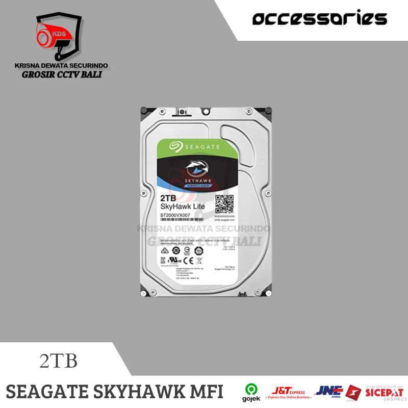 Jual HARDDISK 2TB SEAGATE SKYHAWK MFI di Seller KDS CCTV BALI - Renon ...