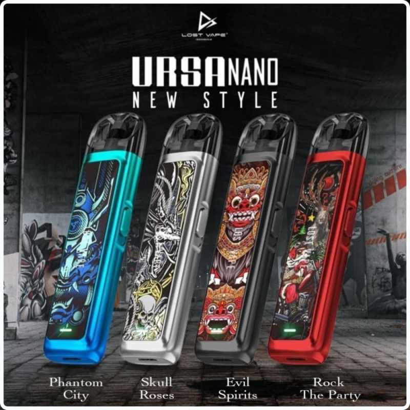 Jual Ursa Nano 18W 800Mah Limited Edition Pod Kit By Lost Vape ...