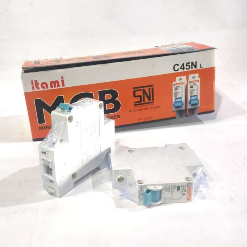 Jual MCB Listrik 1 Phase 2A 4A 6A 10A 16A 25A di Seller Linektron - Bantan, Kota Medan | Blibli