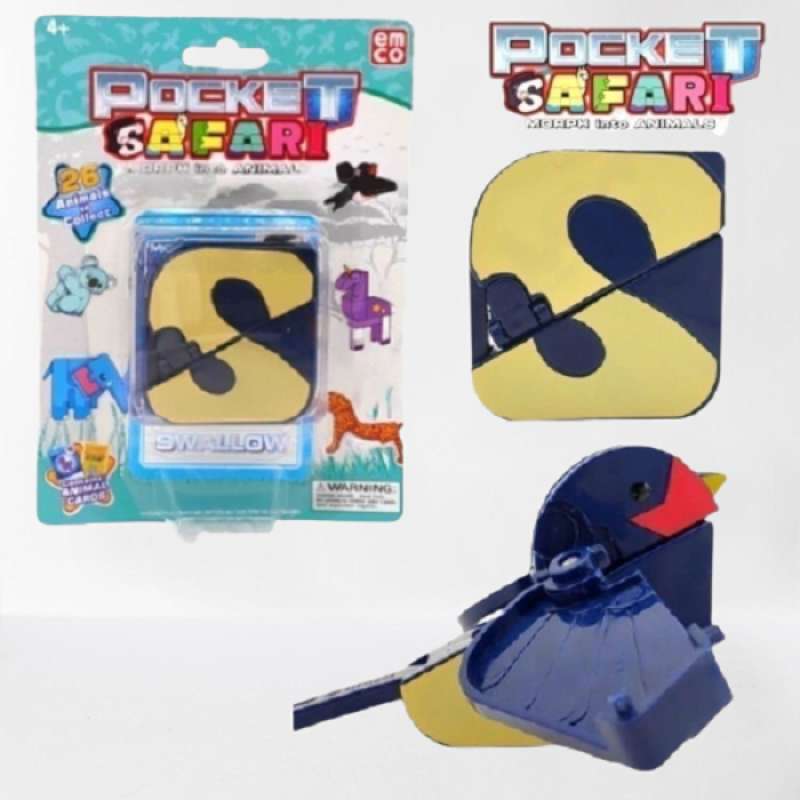 Jual TRANSFORMERS POCKET SAFARI ANIMALS A - Z - ORIGINAL EMCO di Seller ...