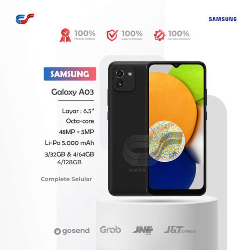 Jual Samsung Galaxy A03 4/128gb - Display Type Pls Lcd Size 6.5 Inches ...