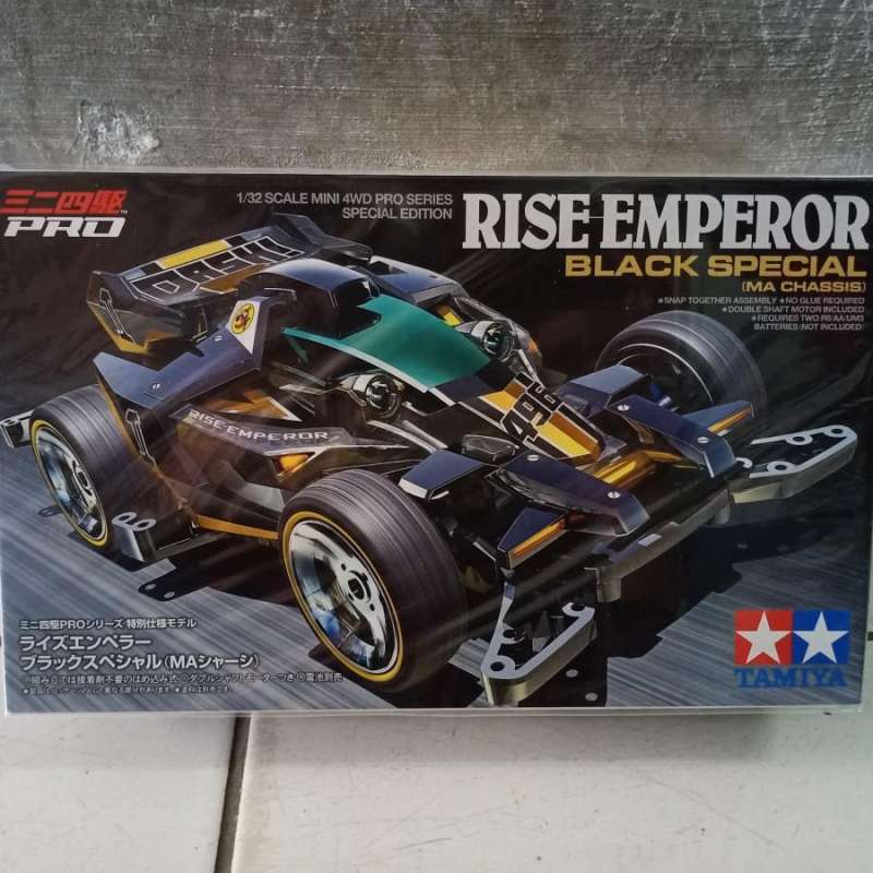 Jual Tamiya Mini 4WD Rise Emperor Black Special di Seller ...