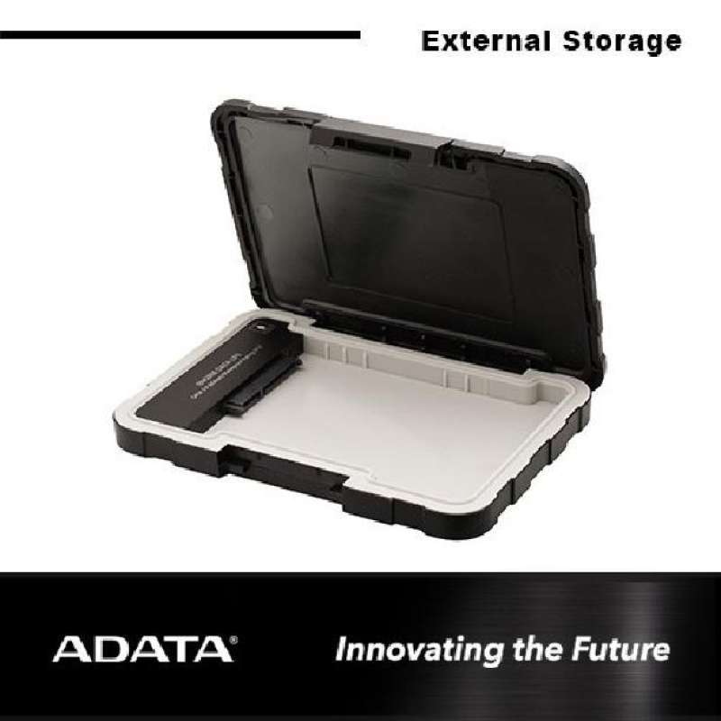 Jual ADATA ED600 EXTERNAL CASE HDD/SSD ENCLOSURE 2.5 SHOCK & WATERPROOF ...
