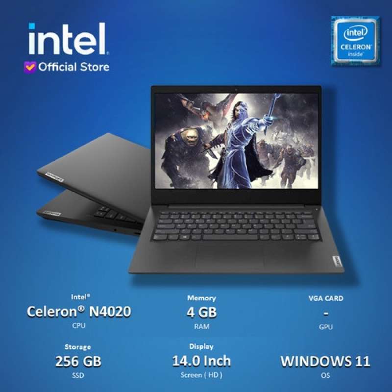 Jual Lenovo Ideapad Slim 3i - Celeron N4020 Ram 4gb 256ssd Win11+ohs ...