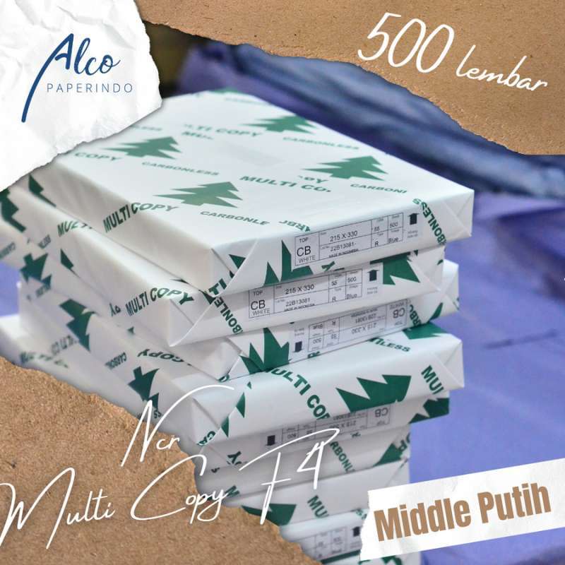Jual Kertas NCR F4 isi 500 MULTICOPY Carbonless Paper Kertas Nota ...