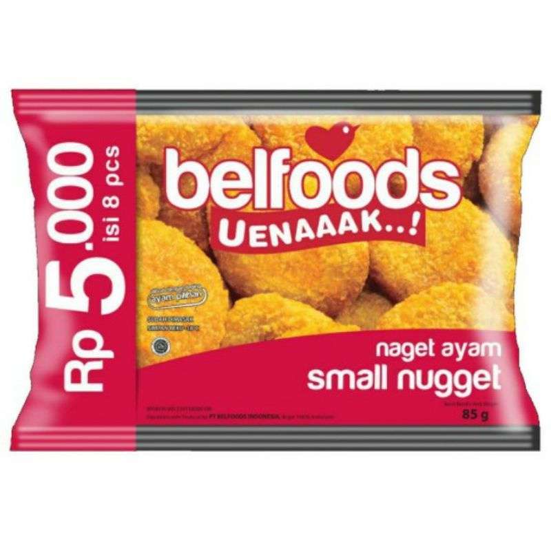 Jual Chicken Nugget 85 GR - BELFOODS UENAAAK di Seller ISTANA FROZEN ...