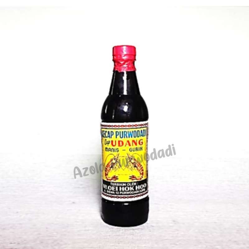 Jual Kecap Purwodadi Cap UDANG 900 gram Manis Gurih | Ny. Oei Hok Hoo ...