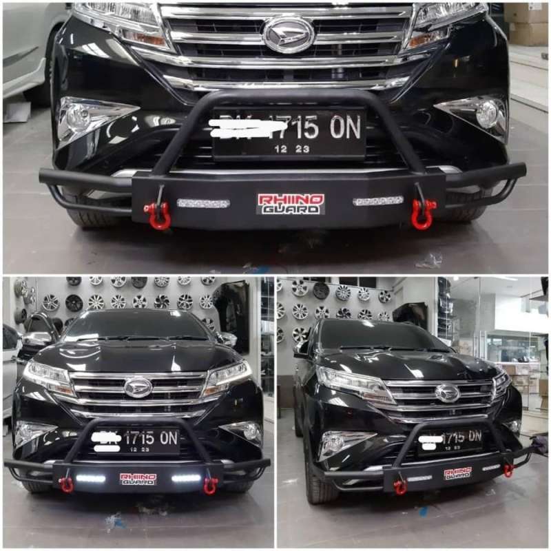 Jual Bumper Guard Tanduk Depan Towing Bar Rhino Besi All New Rush ...
