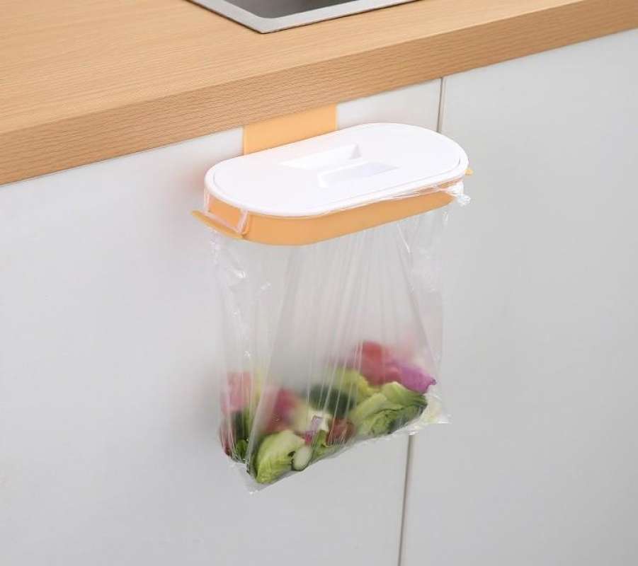 Jual AR092 Gantungan Tempat Kantong Sampah Tutup Portable Garbage Bag ...