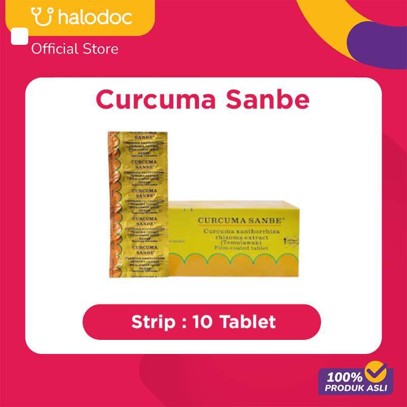Jual Curcuma Sanbe 10 Tablet di Seller Halodoc Official Store - APOTIK ...