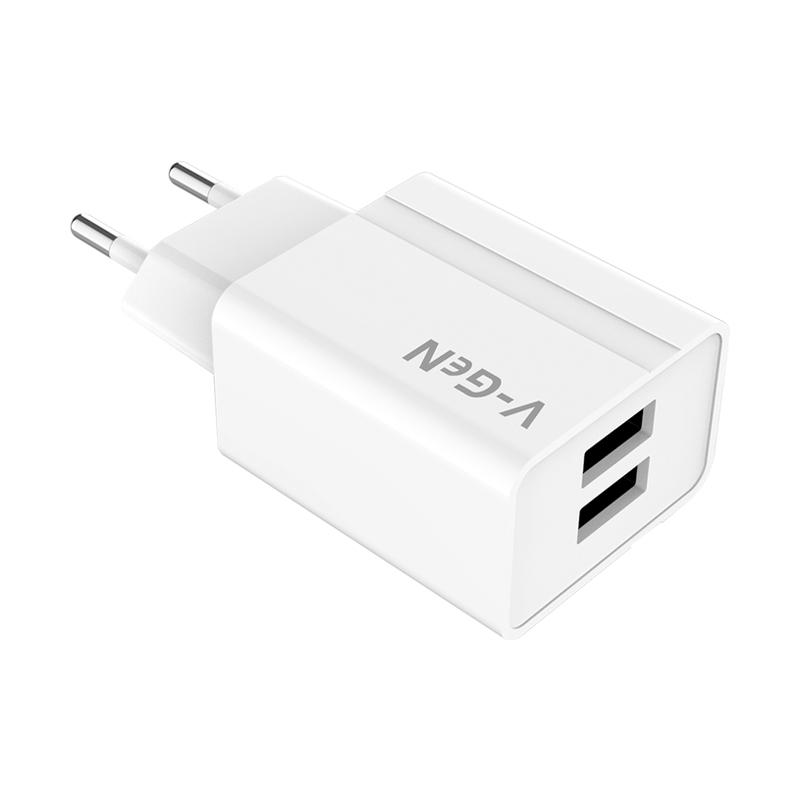 Jual V-GeN VTC2-05 Adaptor Charger [2.4A/ 2 Port USB] di Seller Lieka85 ...