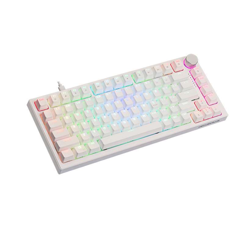 Jual Digital Alliance Keyboard Gaming Meca 8x Plus White 75% Evo-layout ...