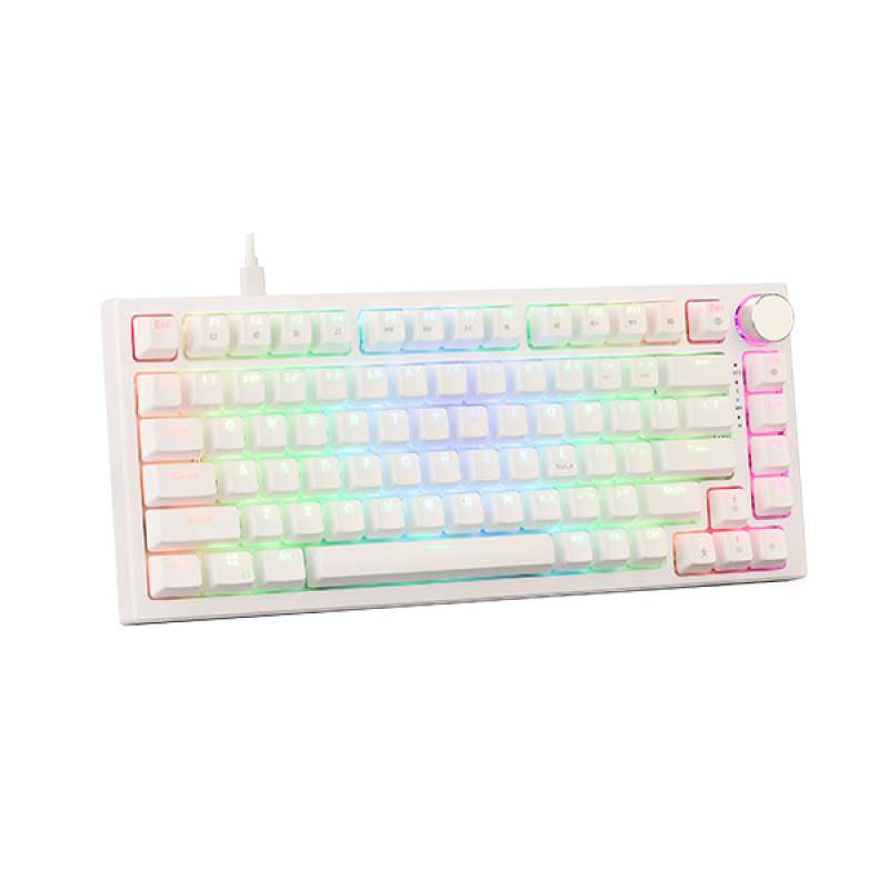 Jual Digital Alliance Keyboard Gaming Meca 8x Plus White 75% Evo-layout ...