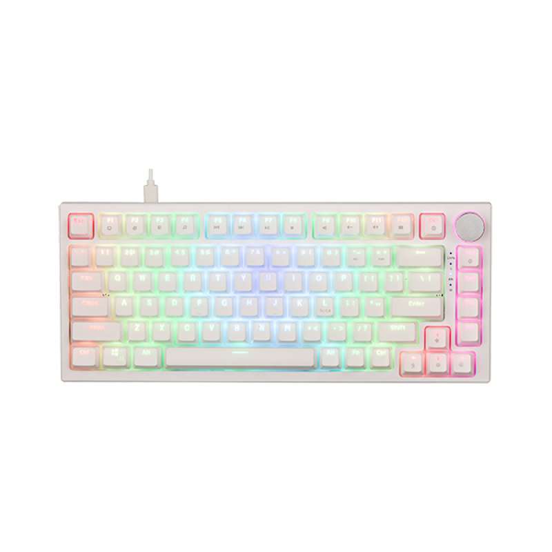 Jual Digital Alliance Keyboard Gaming Meca 8x Plus White 75% Evo-layout ...