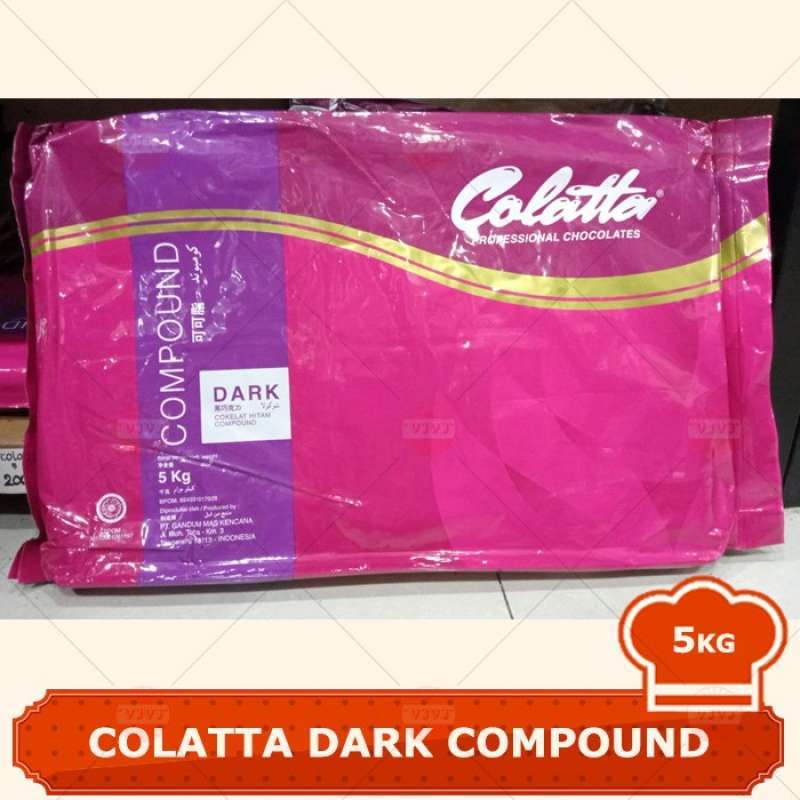 Promo COKLAT COLATTA DARK COMPOUND CHOCOLATE 5KG Diskon 50% di Seller ...