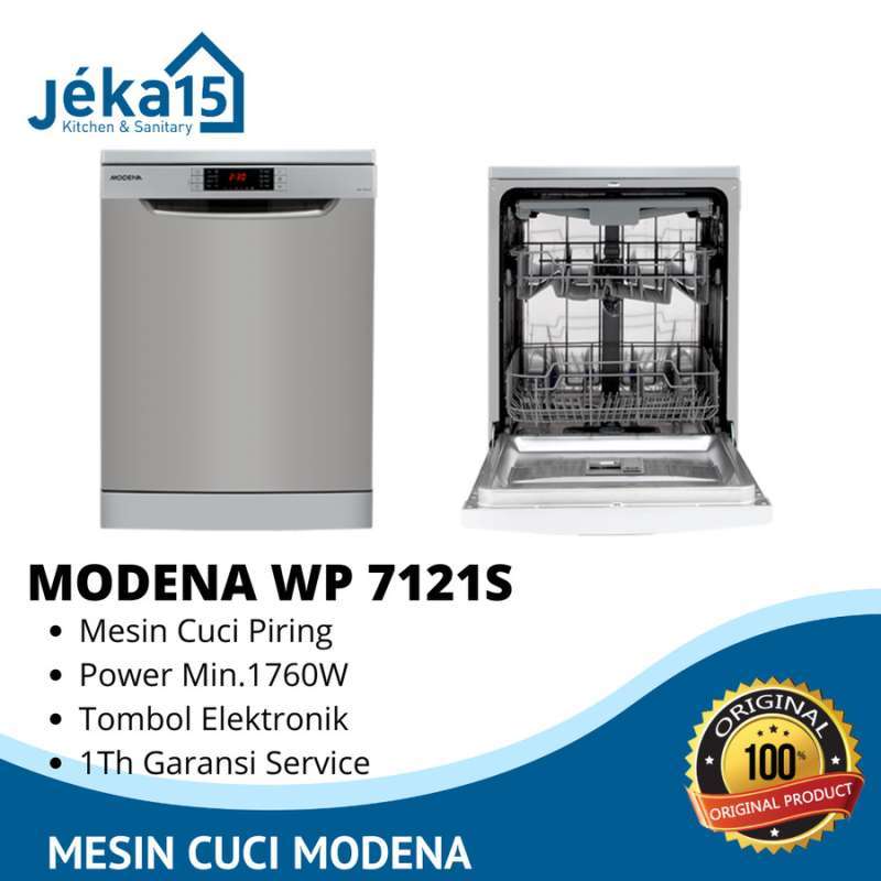 Jual Mesin Cuci Piring / Dishwasher / MODENA WP 7121S di Seller JEKA15 ...