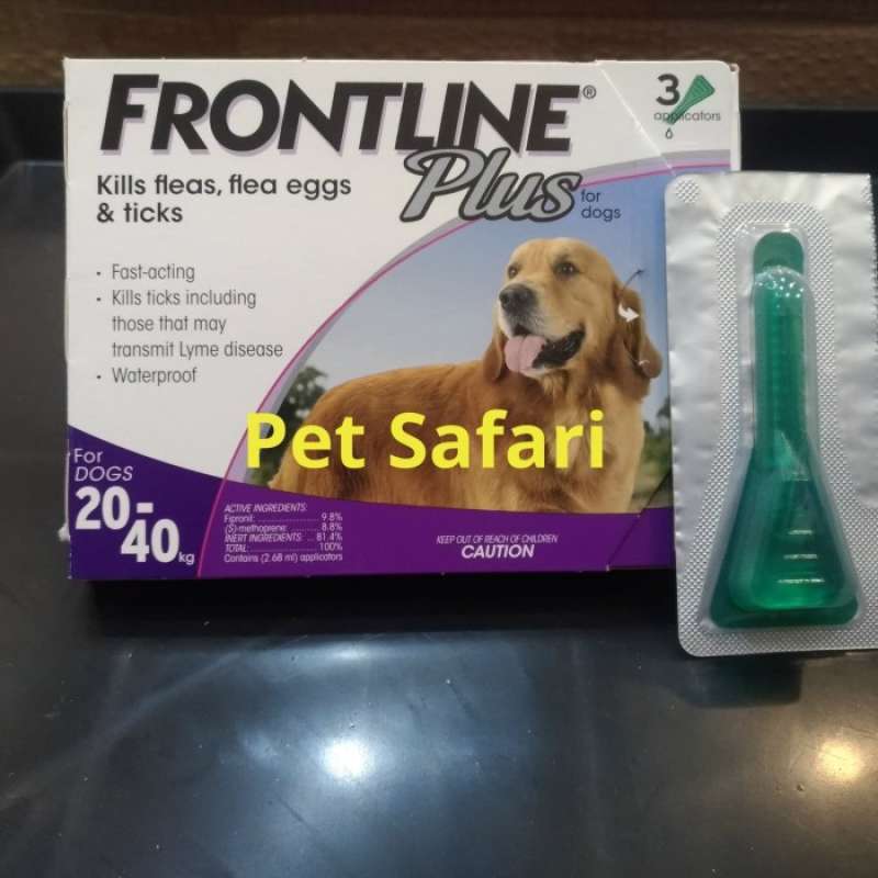 Promo Obat Tetes Kutu Anjing / Frontline Plus L 1 Pipet Diskon 11% di ...