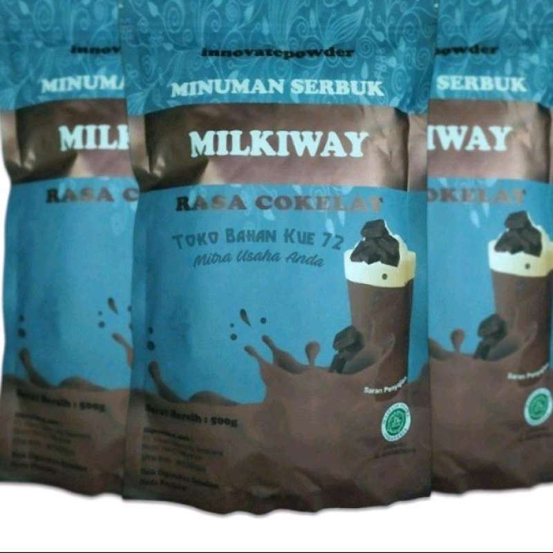 Jual Milkiway Chocolate 500gr Minuman Serbuk Rasa Cokelat ...