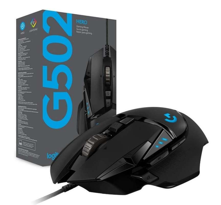 Jual Logitech G502 Hero Gaming Mouse Original Murah - Harga Diskon ...