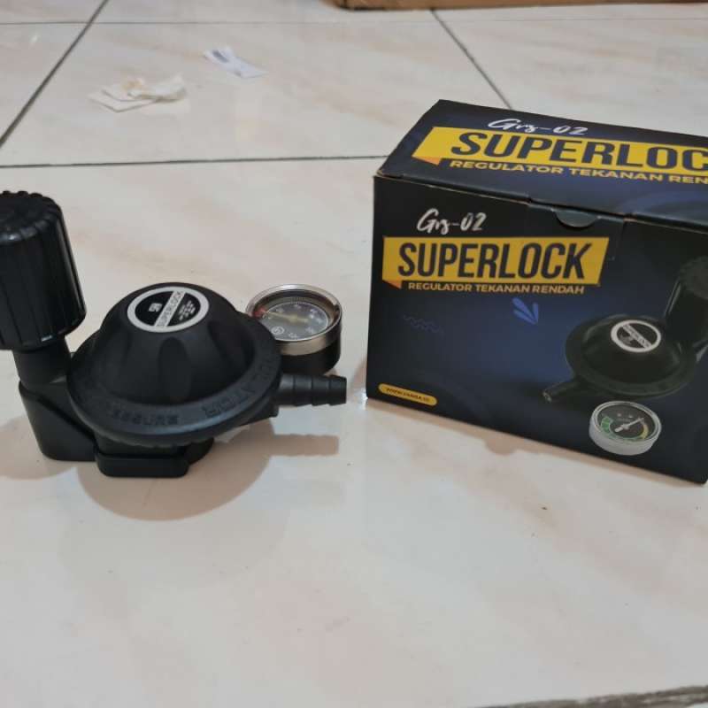 Promo Regulator Superlock Grs 02. Kepala Gas Superlock Gascomp Diskon ...