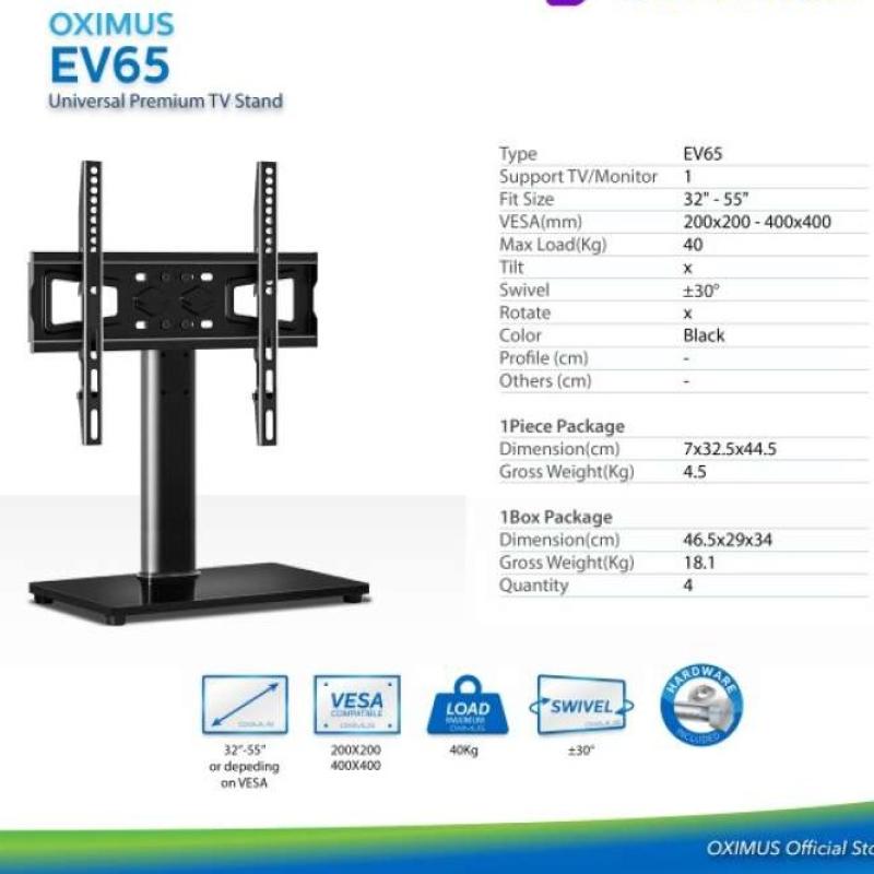 Jual Universal Premium TV Stand 32 - 55 Oximus EV65 TILT di Seller ...
