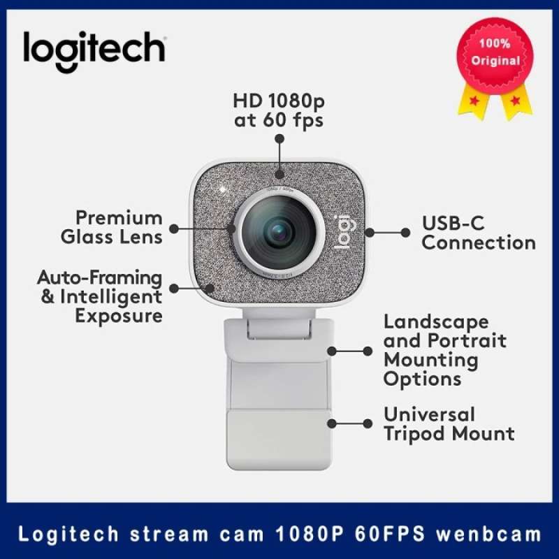 Promo Logitech StreamCam Stream Cam Full HD USB-C Webcam - Streamcam ...