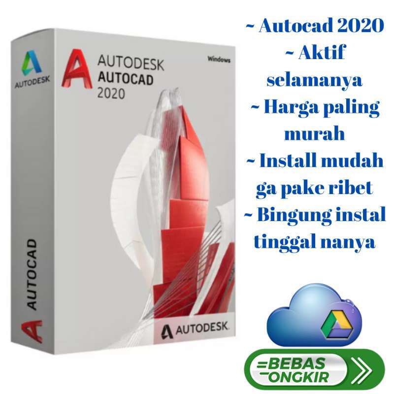 Promo Autocad 2020 Full Aktivasi Permanen Diskon 90% Di Seller Rumah ...