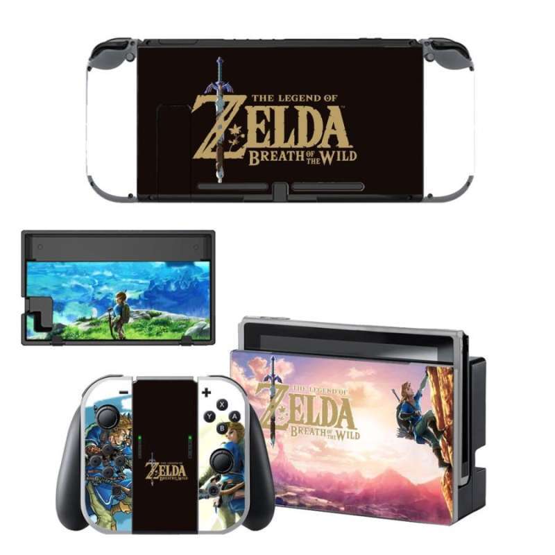 Jual Nintendo Switch Skin Sticker Zelda BOTW Premium di Seller All-in ...