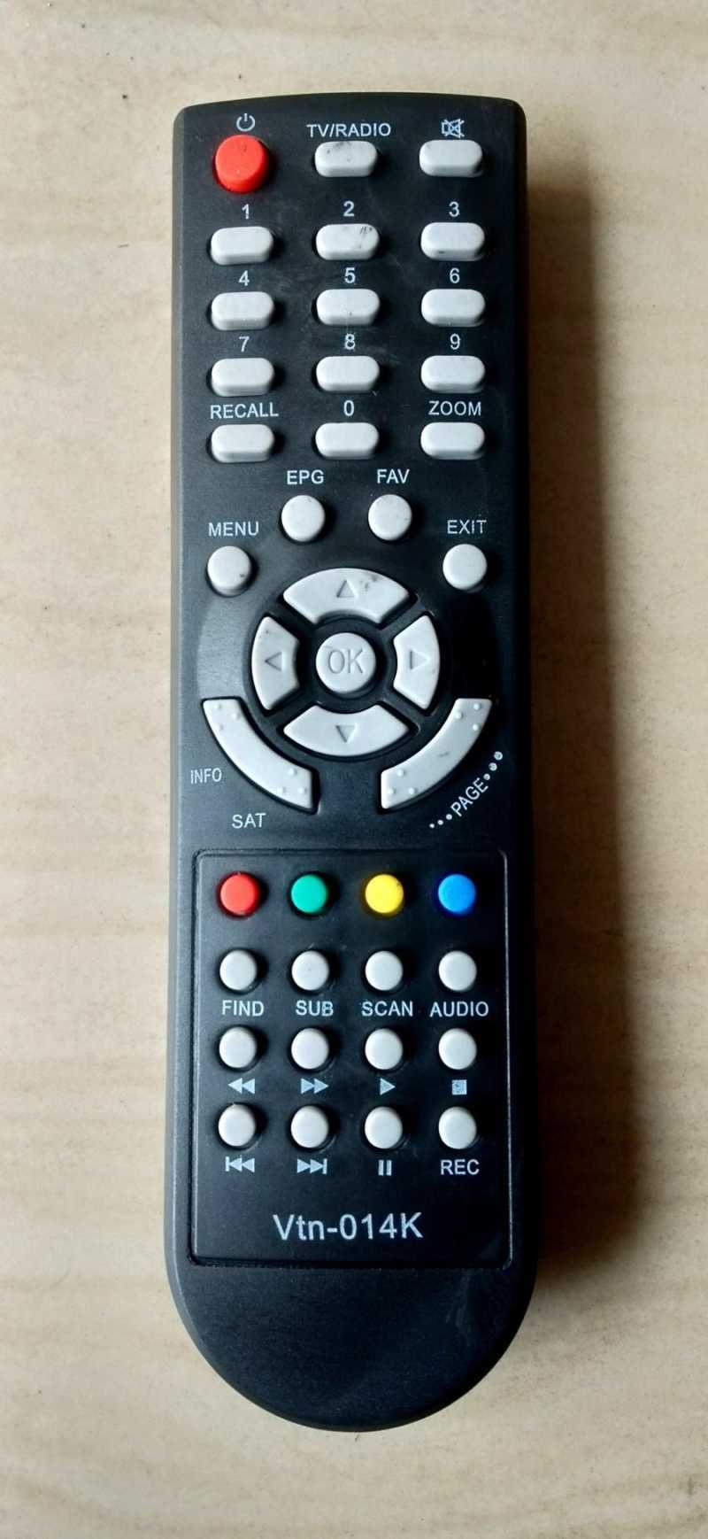 Jual Remote Control untuk SETOPBOX DVB-T2 TANAKA di Seller VisionStar ...
