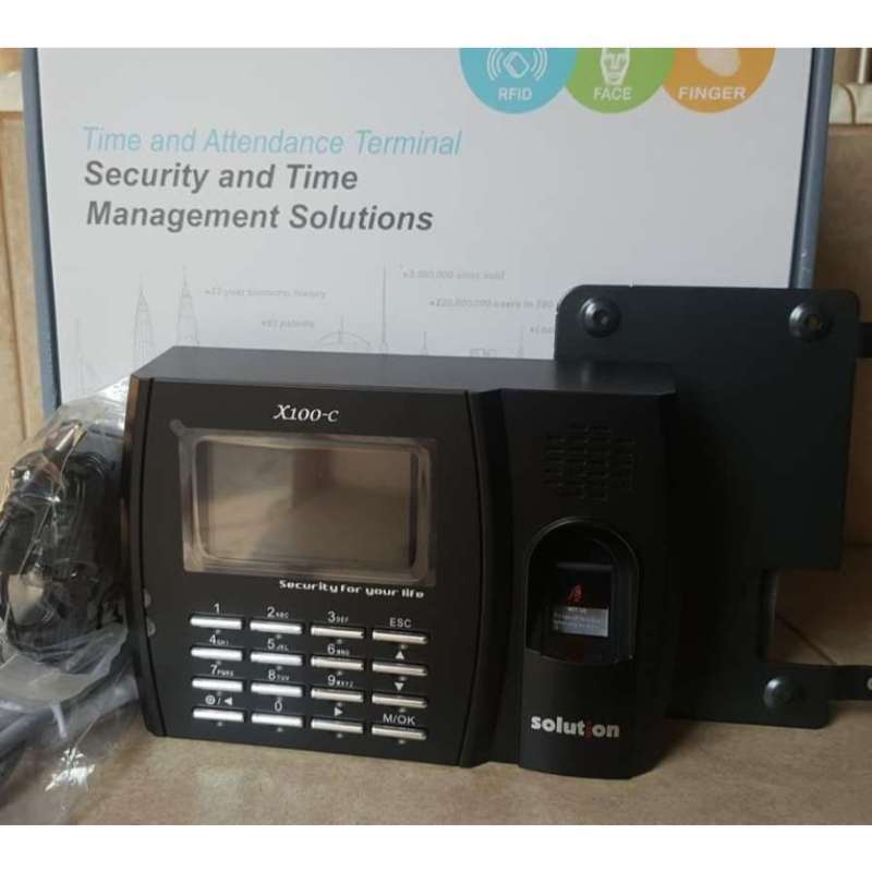 Promo Fingerprint Solution X100c (mesin Absensi) Diskon 3% Di Seller ...