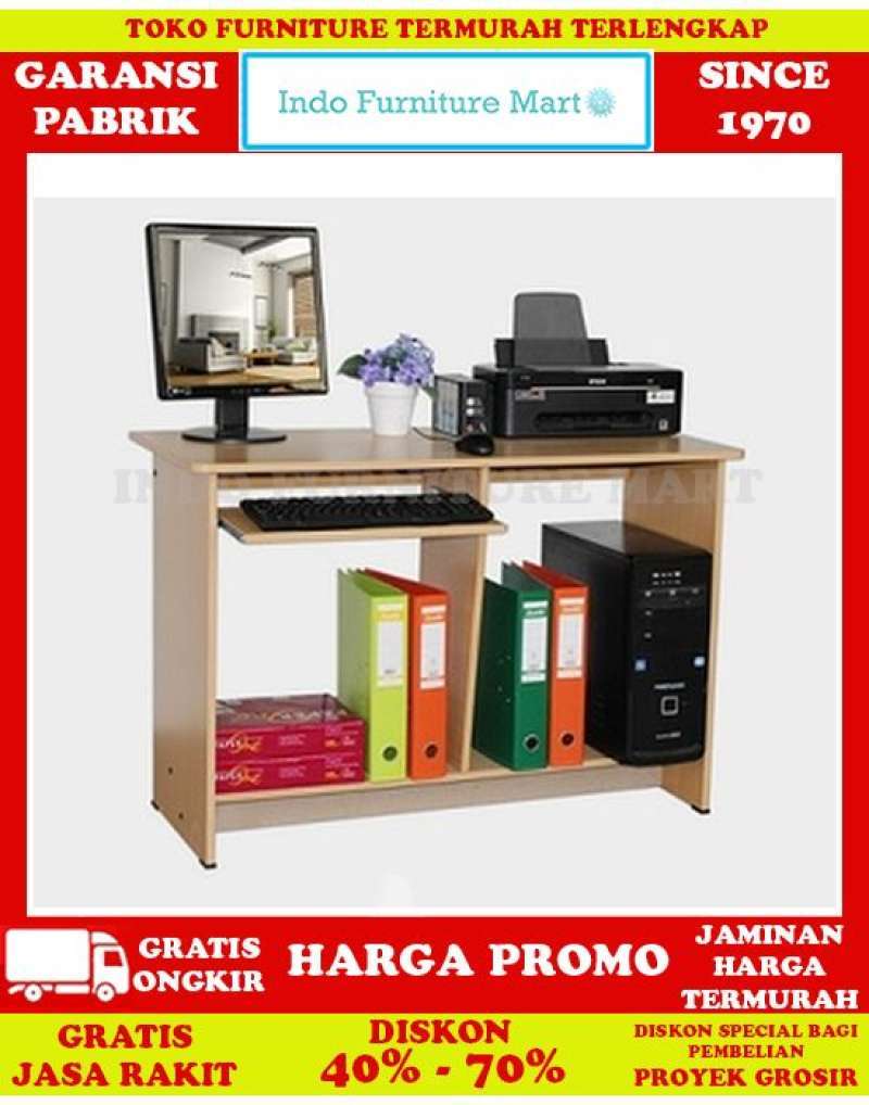 Jual Meja Belajar Komputer Tulis Kerja Kantor Minimalis Lunar Lmc 110 ...
