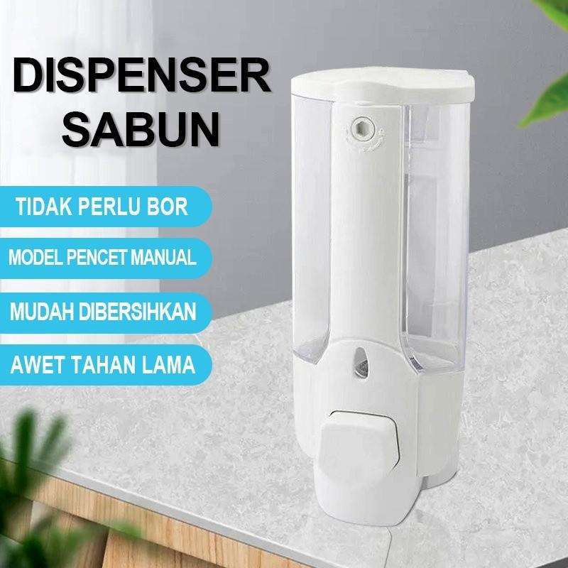 Jual Dispenser Tempat Sabun Cuci Tangan Cair Tabung Single - Hand Soap ...