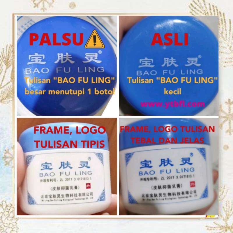 Jual Bao Fu Ling Original 60gr 100% (cek Asli Vs Palsu) Di Seller ...
