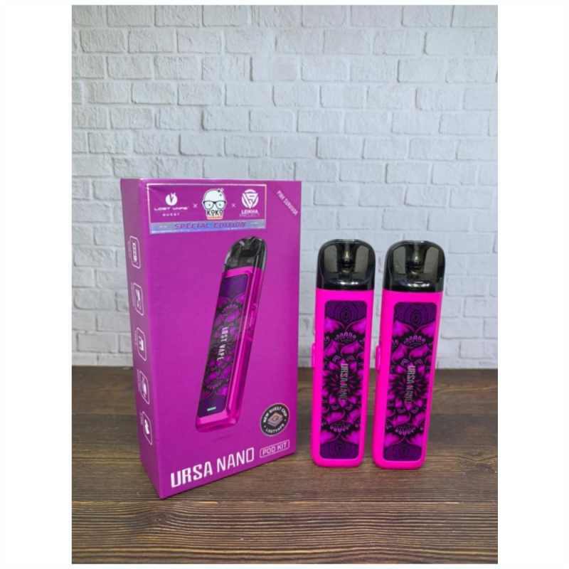 Jual Ursa Nano Pink Survivor Pod Kit By Lost Vape X Koko Sarang Kode ...