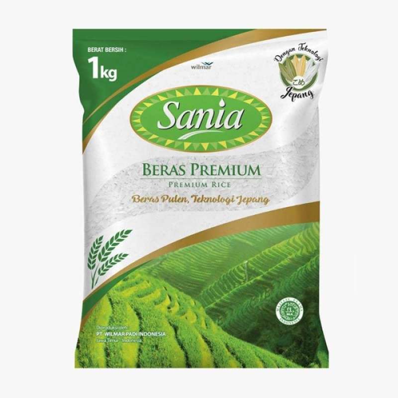 Jual SANIA BERAS PREMIUM 1KG /PCK di Seller Assalaam Hypermarket ...