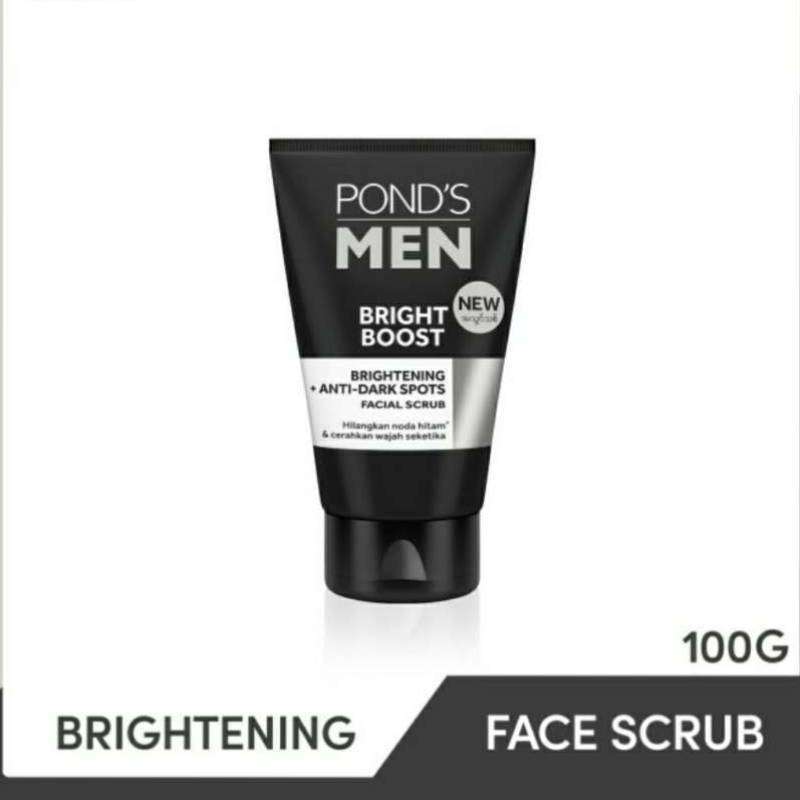 Jual Pond's Men White Bright Boost Facial Scrub Sabun Muka 100g di ...