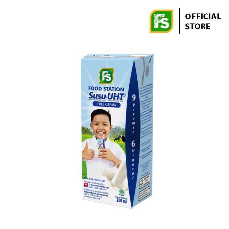 Jual FS Susu UHT Full Cream [200 mL] di Seller A H shoop - Pisangan ...