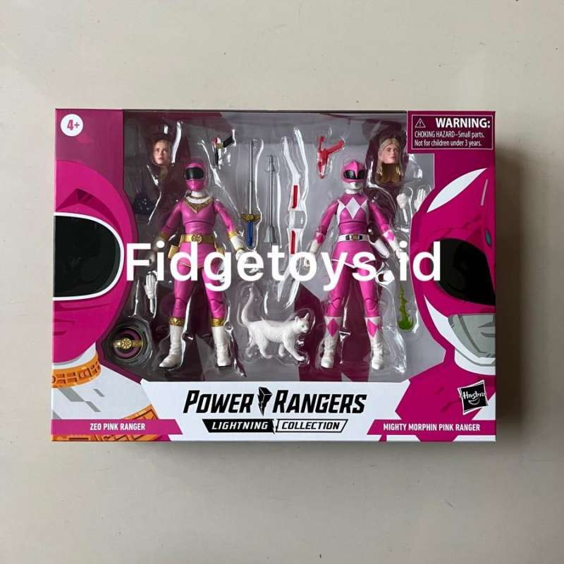 Jual Hasbro Power Rangers Mighty Morphin Pink Ranger VS Zeo Pink Ranger ...