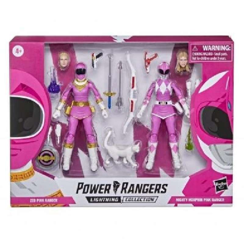 Jual Hasbro Power Rangers Mighty Morphin Pink Ranger Vs Zeo Pink Ranger ...
