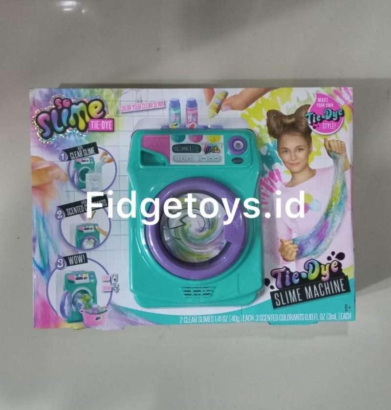 Jual So DIY So Slime Premade Tie-Dye Slime Kit Washing Machine Kit di ...