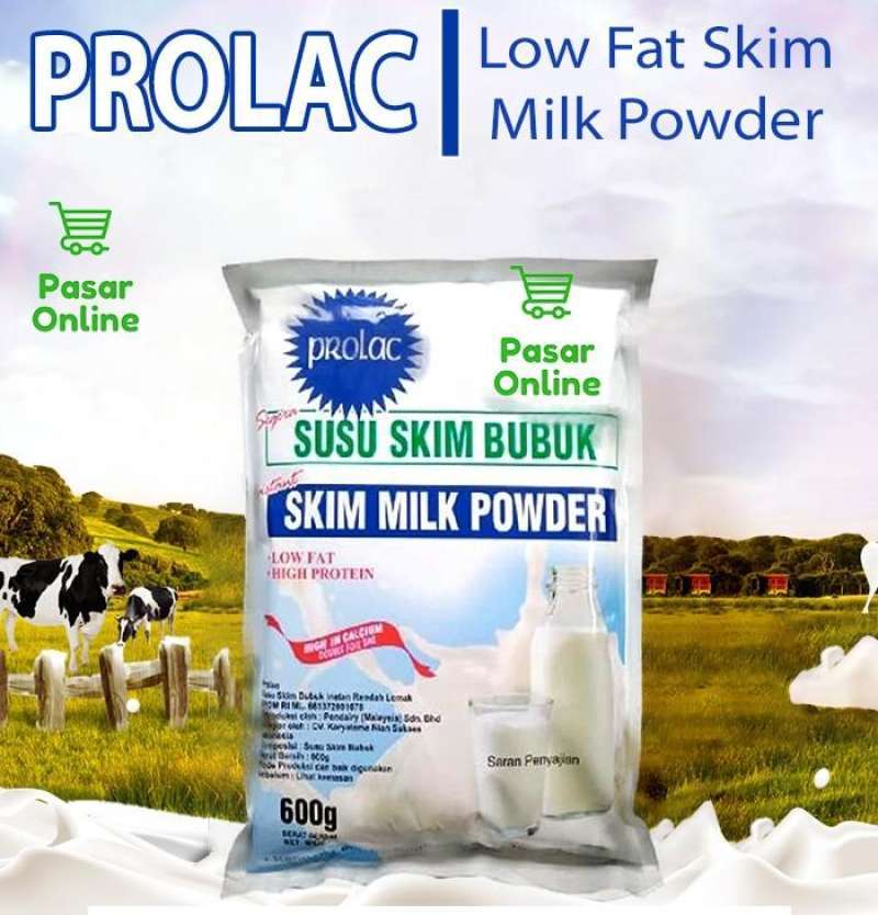 Jual PROLAC / SUSU SKIM BUBUK / SKIM MILK POWDER 600 GR di Seller ...