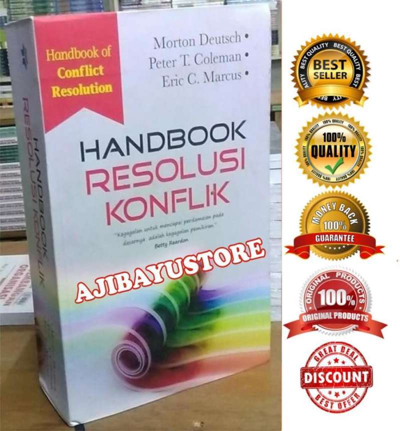 Jual Handbook Resolusi Konflik Handbook Of Conflict Resolution ...