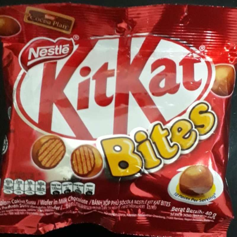 Jual Nestle Kit Kat kitkat bites 40g import di Seller AToZphere ...