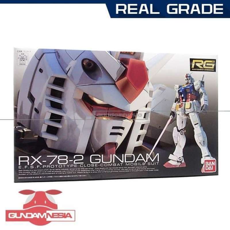 Jual [RG] RX-78-2 Gundam di Seller GundamNesia - Gadingkasri, Kota Malang | Blibli